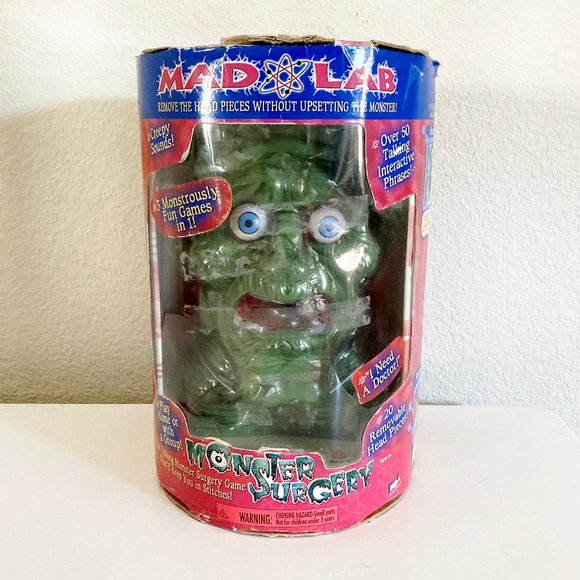Mad Lab | Toys | New In Box Mad Lab Monster Surgery Game Rare 202 ...